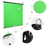 Instahibit 4 Pack Green Screens Retractable Wall Ceiling Mounted for ...
