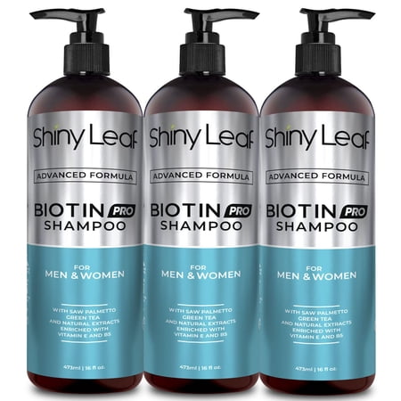 Biotin Pro Shampoo For Hair Growth With DHT Blockers, Sulfate-Free ...
