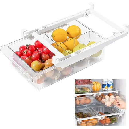 Bail Fridge Drawer Storage Bins, Storage Fridge Box, Clear Container ...