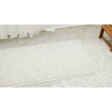 Beautiful Cotton Bath Rug by Drew Barrymore, Off White, 20x34 ...