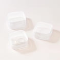 300 Pcs Square Plastic Transparent Bead Storage Containers, Small ...