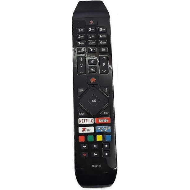 Rc43141 Replacement Remote Control For Hitachi Smart Led Tv 20250427 ...