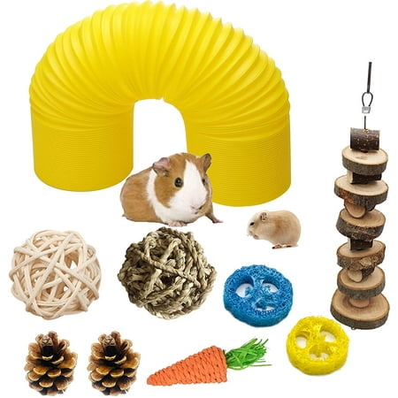 Hamster Fun Tunnel Pet Mouse Plastic Tube Toys Small Animal Foldable ...