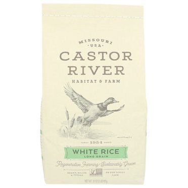 River Rice Medium Grain, Enriched White Rice, 2 lb Bag, Easy-to-Prepare ...