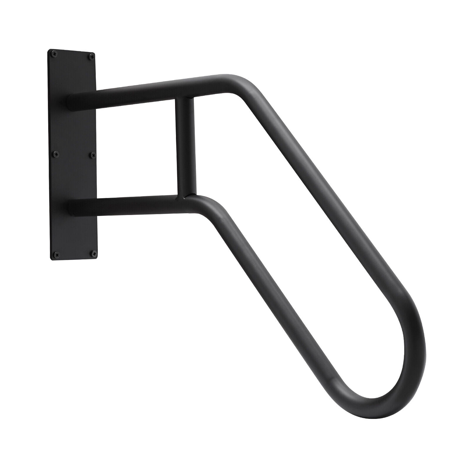 26" Stair Handrails for 1-3 Steps Wall Mounted Safety Grab Bar Matte ...