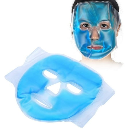 Compuye 10Pcs Reusable Ice Face Mask, Hot Cold Therapy Cold Gel Mask ...