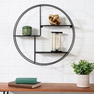 Free Shipping! Costway Hanging Storage Shelf Round Circular Wall ...