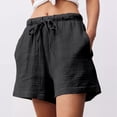 Afdoent Shorts For Women Casual With Pockets With Double Layer Texture ...