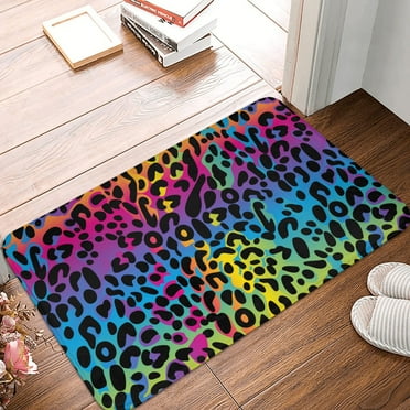Fashion Leopard Pattern Carpet on The Floor 3D Animal Printed Big ...