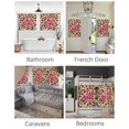 Abstract Leopard Texture Claw Short Blackout Curtains 36 Inch Long,Wild ...