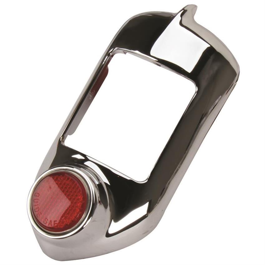 1951-1952 Chevy Chrome Tail Light Bezel with Reflector - Walmart.com