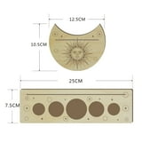 Portable Wood Tarot Card Display Stand Multi-fnctional Tarot Deck ...