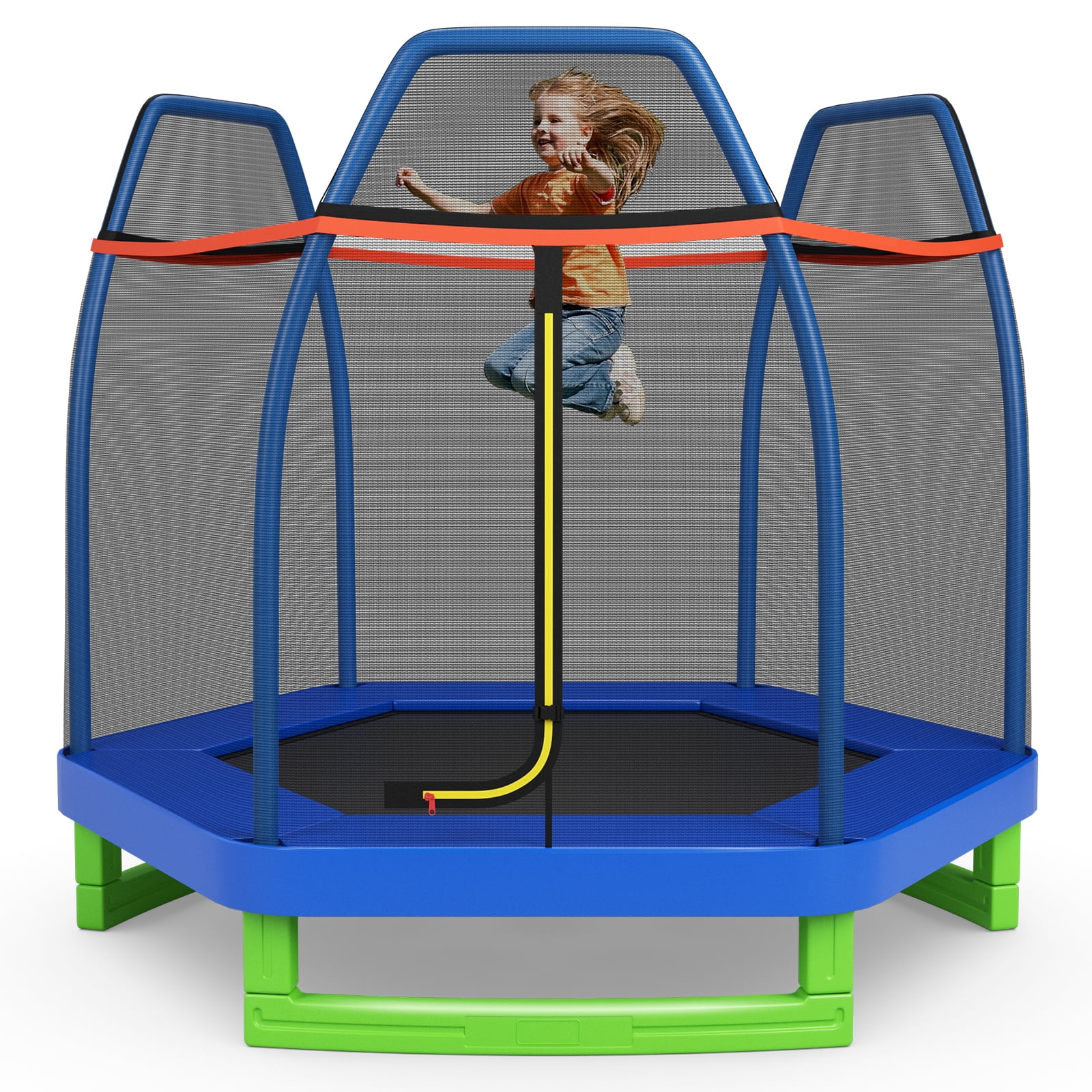 Click here for Patiojoy 7ft Kids Trampoline Round Bounce Jumping... prices