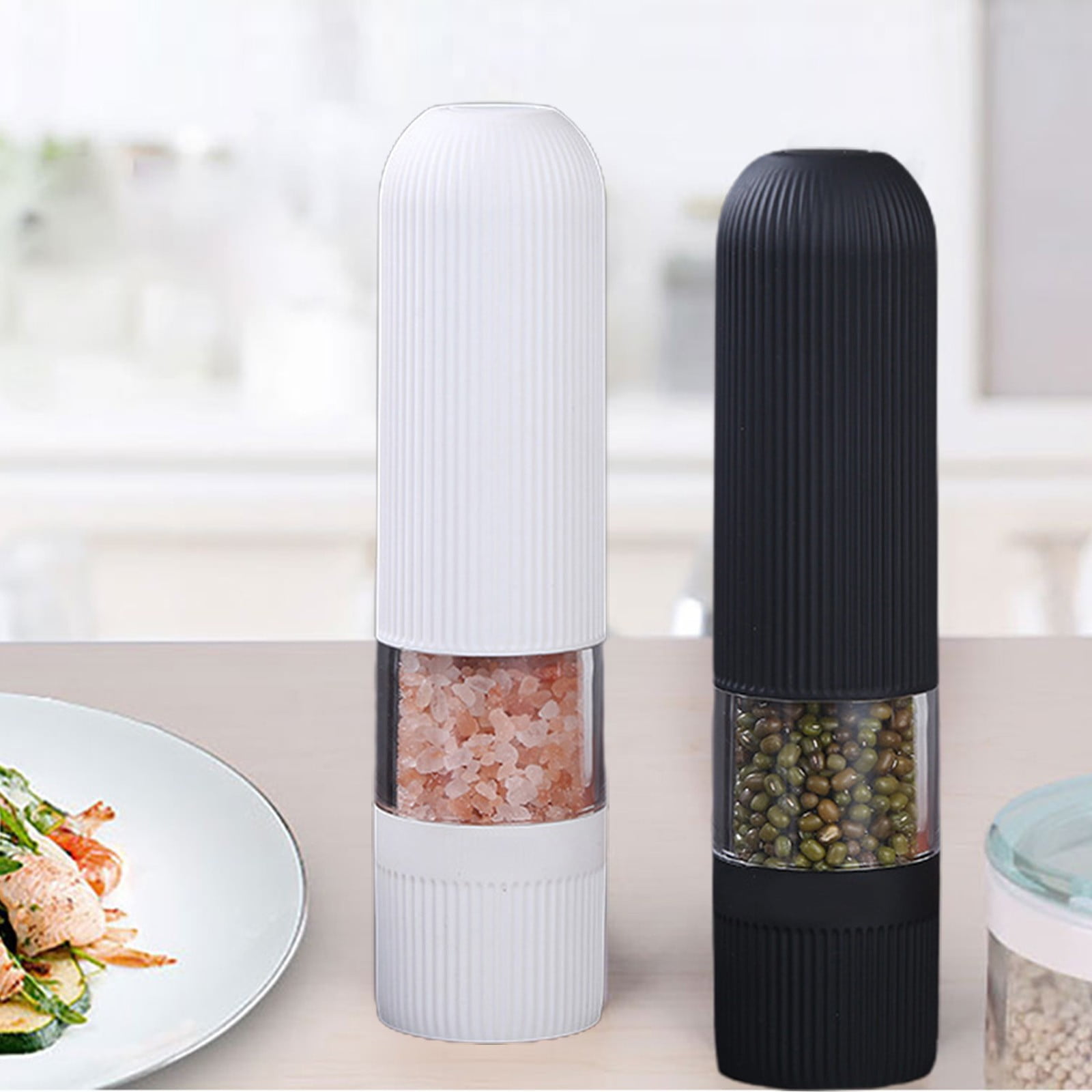 Click here for Xihbxyly Electric Salt And Pepper Grinder Set Usb... prices