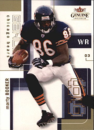 2003 Fleer Genuine Insider #93 Marty Booker NFL Football Trading Card ...