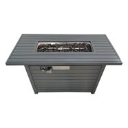 RADIATA 43" Aluminum Propane Fire Pit Table, 60,000 BTU Outdoor Gas ...