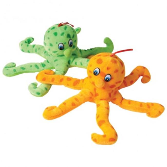 US Toy SB581X2 Plush Polka Dot Octopuses - 12 Per Pack - Pack of 2 ...