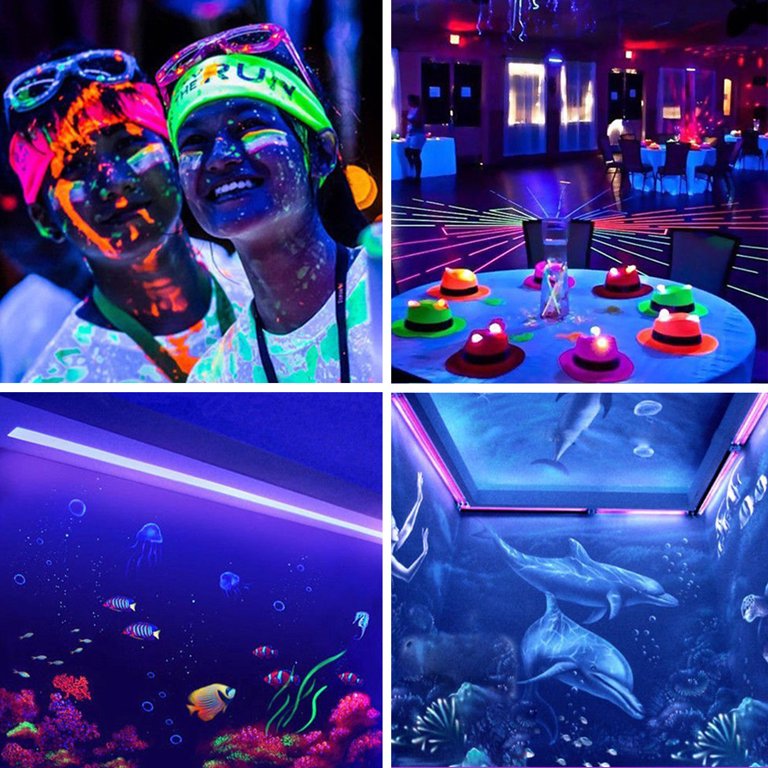 Black Light Paint Ideas