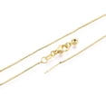 Brass Box Chain Adjustable Slider Necklaces Real 18K Gold Plated 17.95 ...