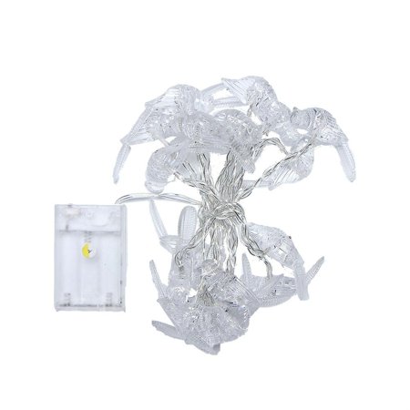Battery Powered Birds String Lights 20 Led Waterproof Lighting Garden ...
