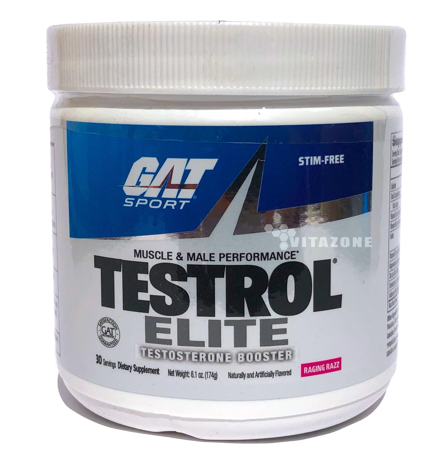 Gat Testrol Elite 30 servicios en polvo Gat GATTESTROLELITE | Walmart ...