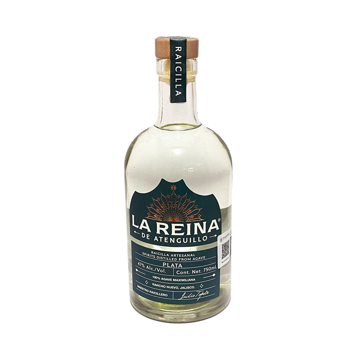 Raicilla Artesanal La Reina De Atenguillo Plata 750 ml | Bodega Aurrera ...