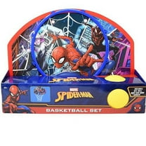 Marvel Spider-Man Basketball Hoop Set by Delta Children - Includes Hoop ...