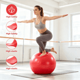 ACDANC 2026 New Pilates Ball Explosion-Proof Design Exercise Ball High ...