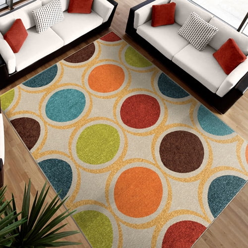 Circle Pattern Rug Runners - Walmart.com