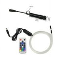 Furulu 12V 3W RGB Fiber Optic Starlight Kit Car LED Ceiling Light Limo ...