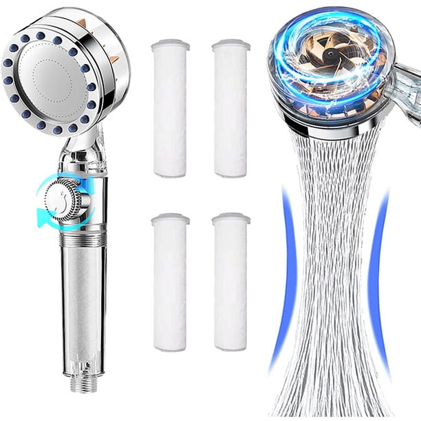 Shower Head, High Handheld Pressure Shower Head Water Saving Shower ...
