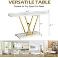 42 Inch Console Table for Entryway, Narrow Sofa Table for Living Room ...