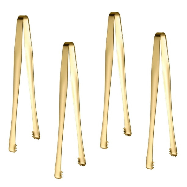 Stainless Steel Sugar Cube Tongs Ice Tongs, Mini Serving Tongs ...