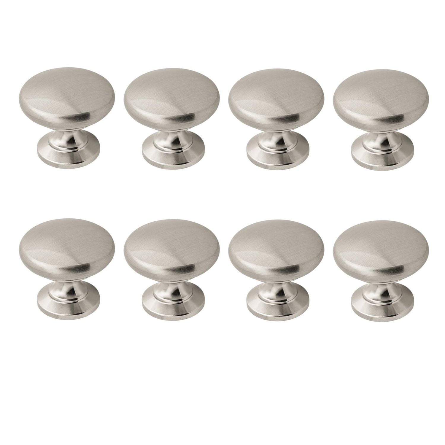 Click here for Columbia Frame Era Simple Knob 8-Pack Satin Nickel... prices