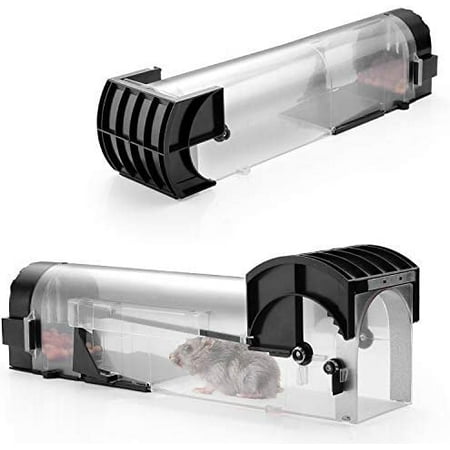 SHTUUYINGG 2pcs Mouse Trap, Humanized Smart Mouse Trap, Primitive Mouse ...