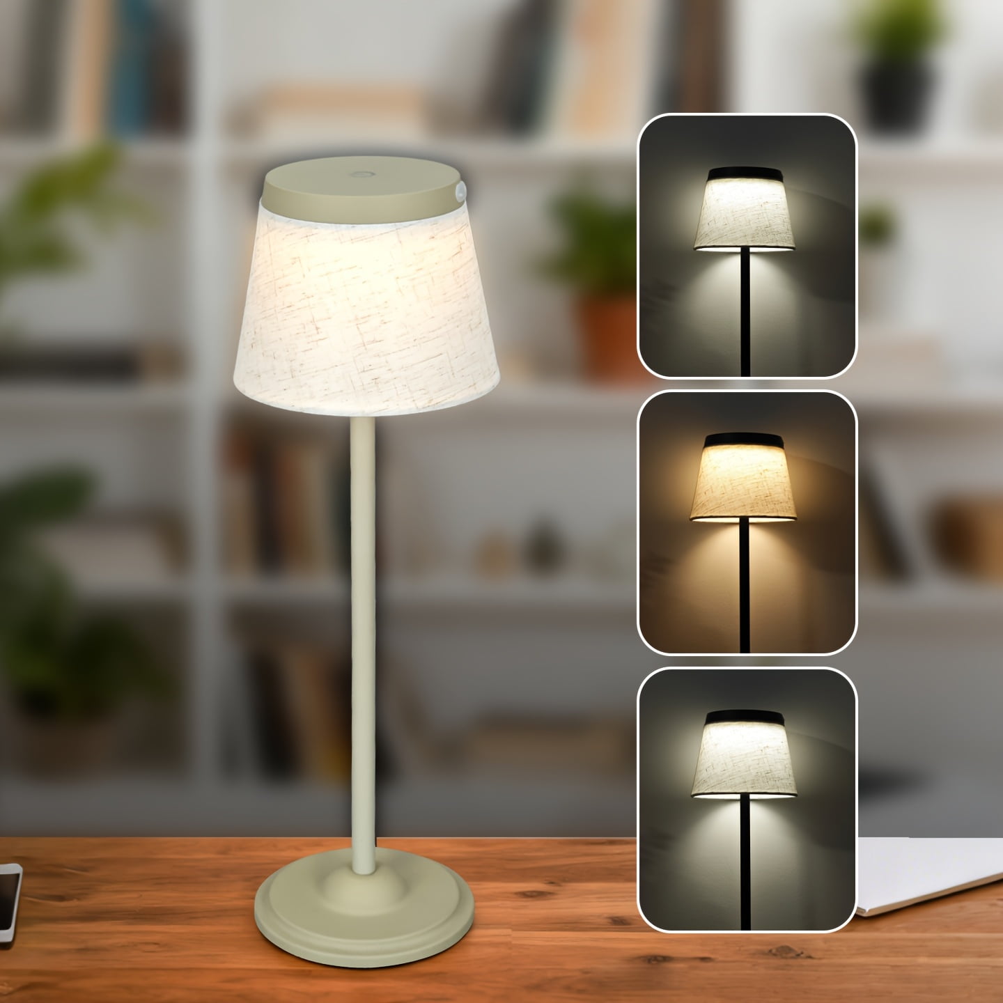 Click here for Unbranded Usb Rechargeable Led Table Lamp With Ste... prices