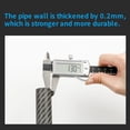 1 Inch Carbon Fiber Flag Pole for House Porch with Built-in Smooth ...