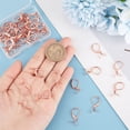 50Pcs 304 Stainless Steel Leverback Earring Findings with Ice Pick ...