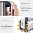 5-Speed Electric Hand Mixer with Whisk, Traditional Beaters, Dough ...
