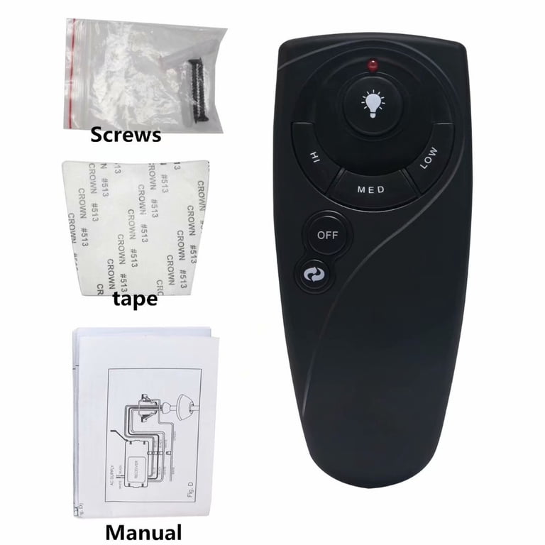 Replacement Hampton Bay Wireless Ceiling Fan Remote | Shelly Lighting