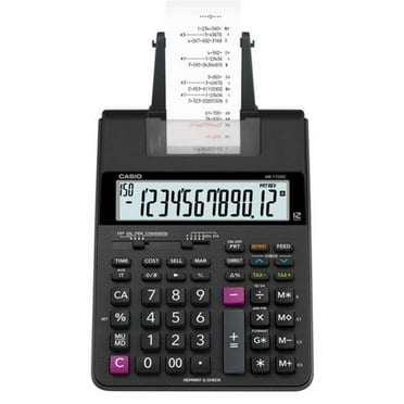 Sharp Calculators, SHREL1901, EL-1901 12-Digit Paperless Printing ...