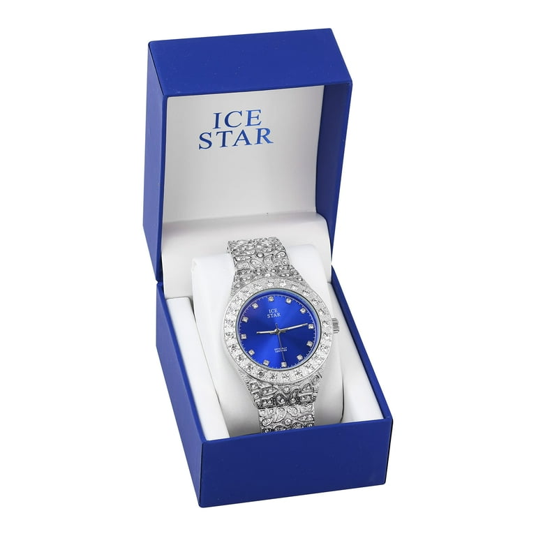 Techno Pave Men's Iced Out Nugget Watch - Adjustable Diamond Techno Pave Men's Iced Out Nugget Watch - Adjustable Diamond
