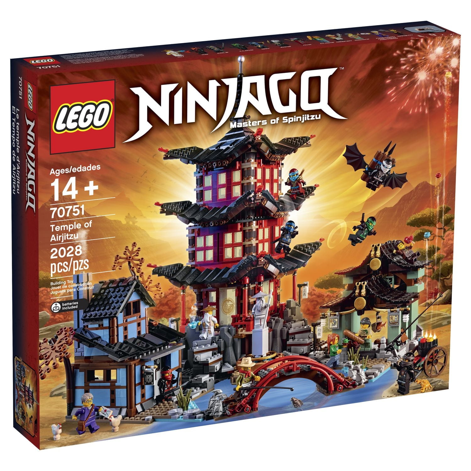 Click here for Lego Ninjago - Temple Of Airjitzu (70751) prices