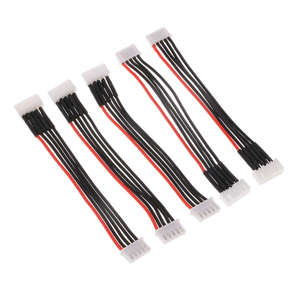 4S (14.8V) Lipo Battery Balance Charger Cable Extension Plug Wire ...