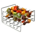 NEW 2026 WUYVCG Fryer Skewer Rack Non Stick 3 Layer Square Metal Stand ...