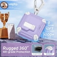for AirPods 4 Case, 【Built-in Invisible Bracket】 Secure Lock Case ...