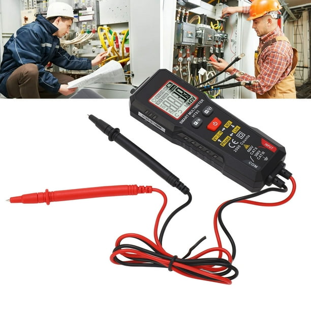 Multímetro digital de voltaje probador de multímetro digital de ahorro ...