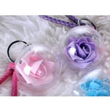 Christmas Clear Bubbles Transparent Ball Plastic Fillable Sphere ...