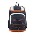 Fuel Unisex Top Loading Sport Backpack with Bungee, Navy - Walmart.com