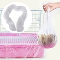 Yammee 10Pcs/Set Rabbit Cage Liners Disposable Large Plastic Mat Films ...